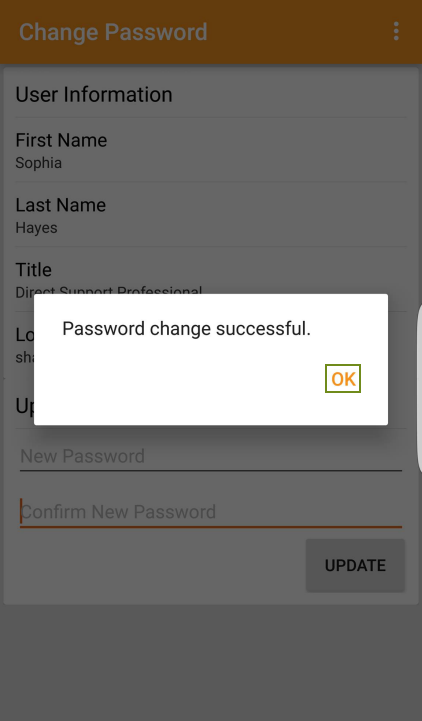 Password Reset for Android Devices