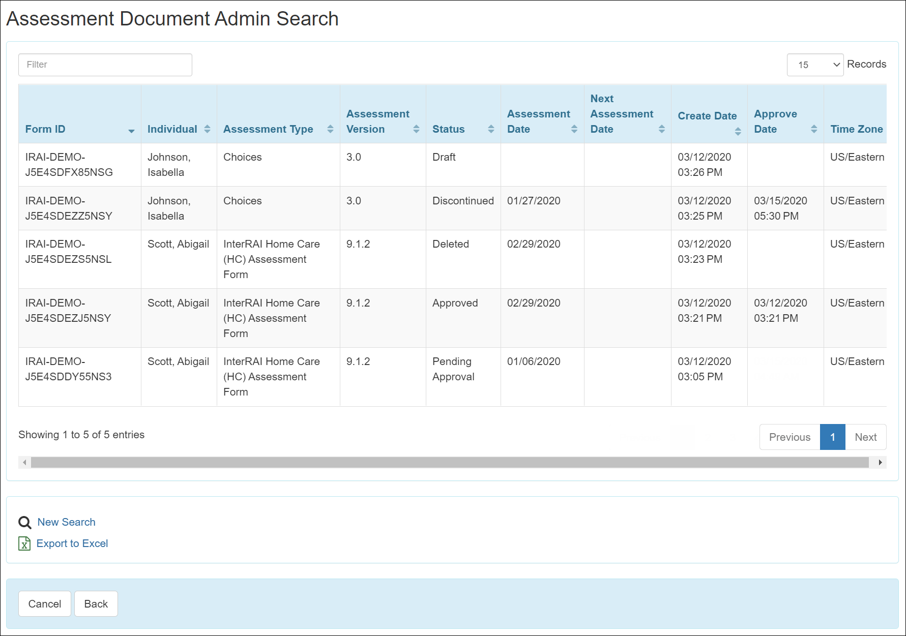 Recalculate Scores in Assessment & Screening