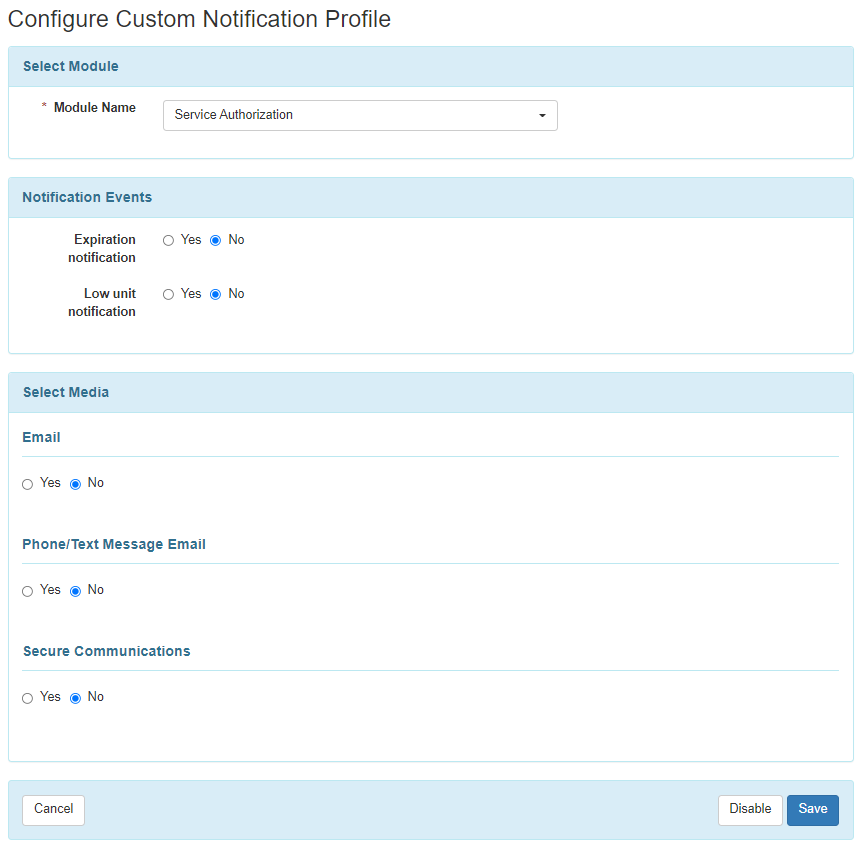 Set Billing Preference