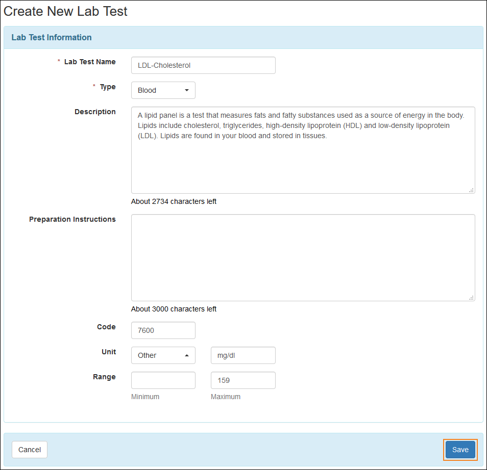 Lab Test lab-test