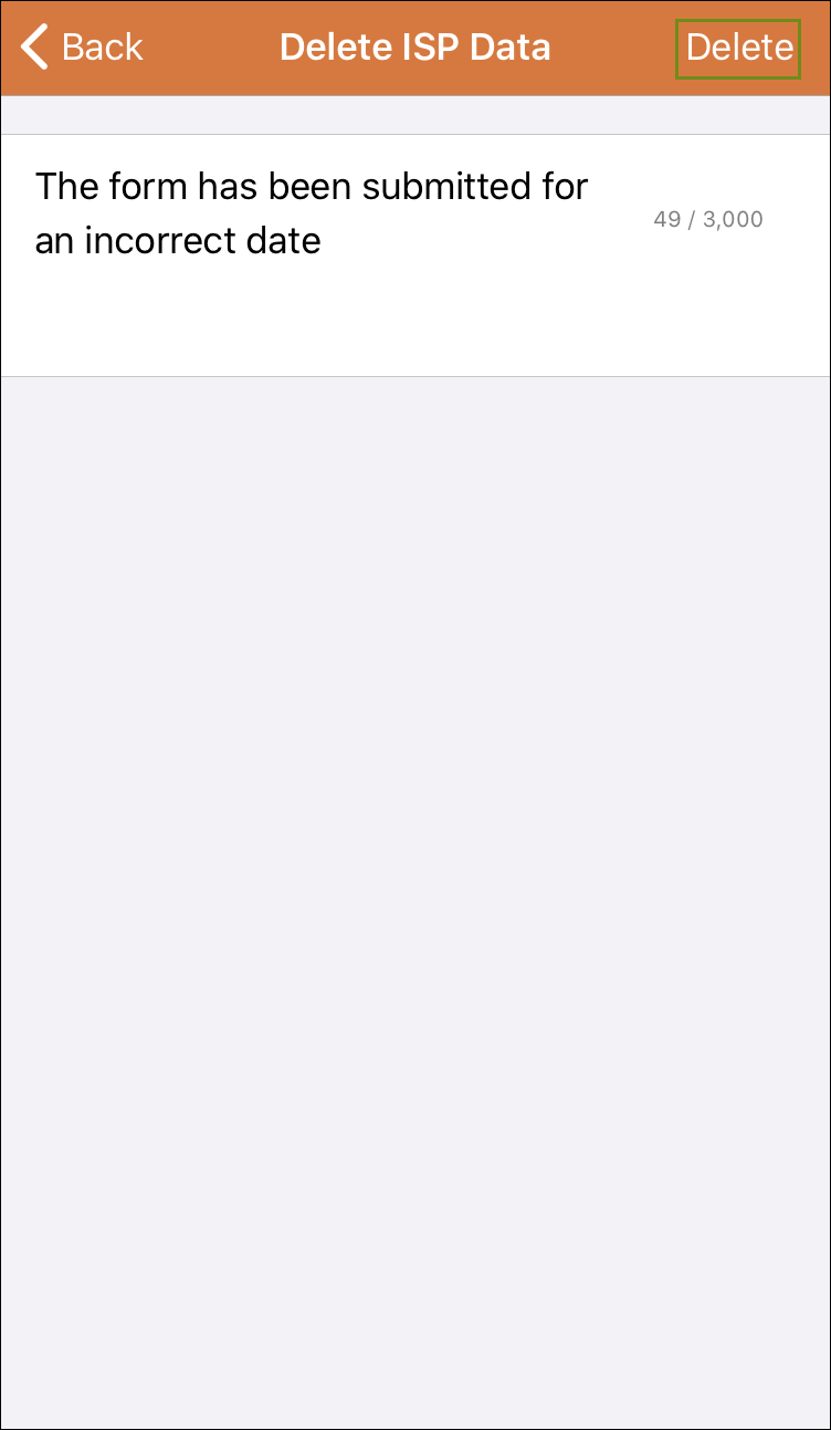 View and Delete ISP Data in Apple Devices