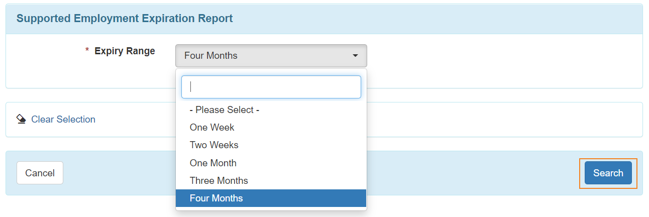 Individual Plan Expiration Report