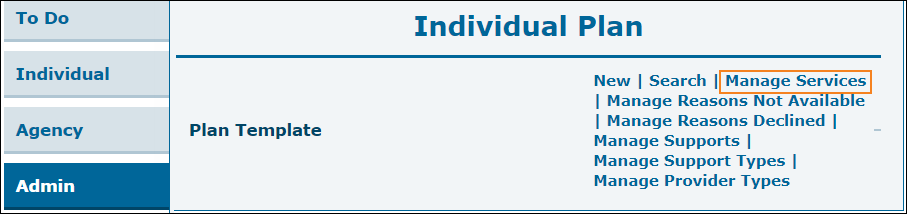 Individual Plan Template