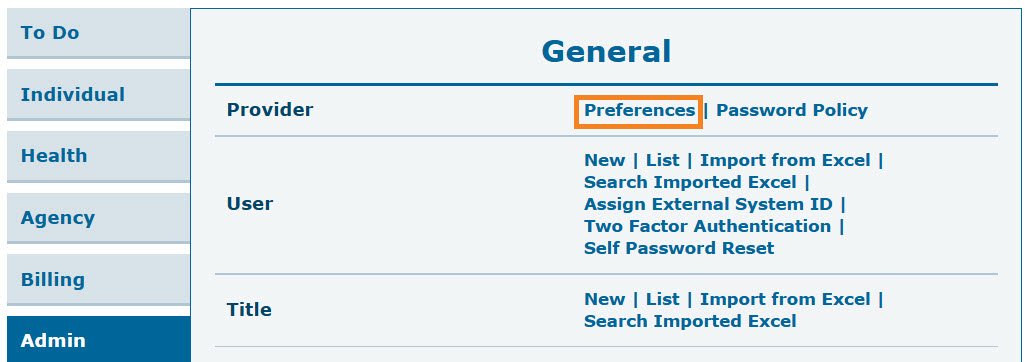 Set Billing Preference