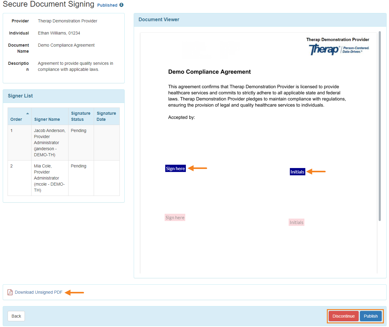 Secure Document Signing (SDS)