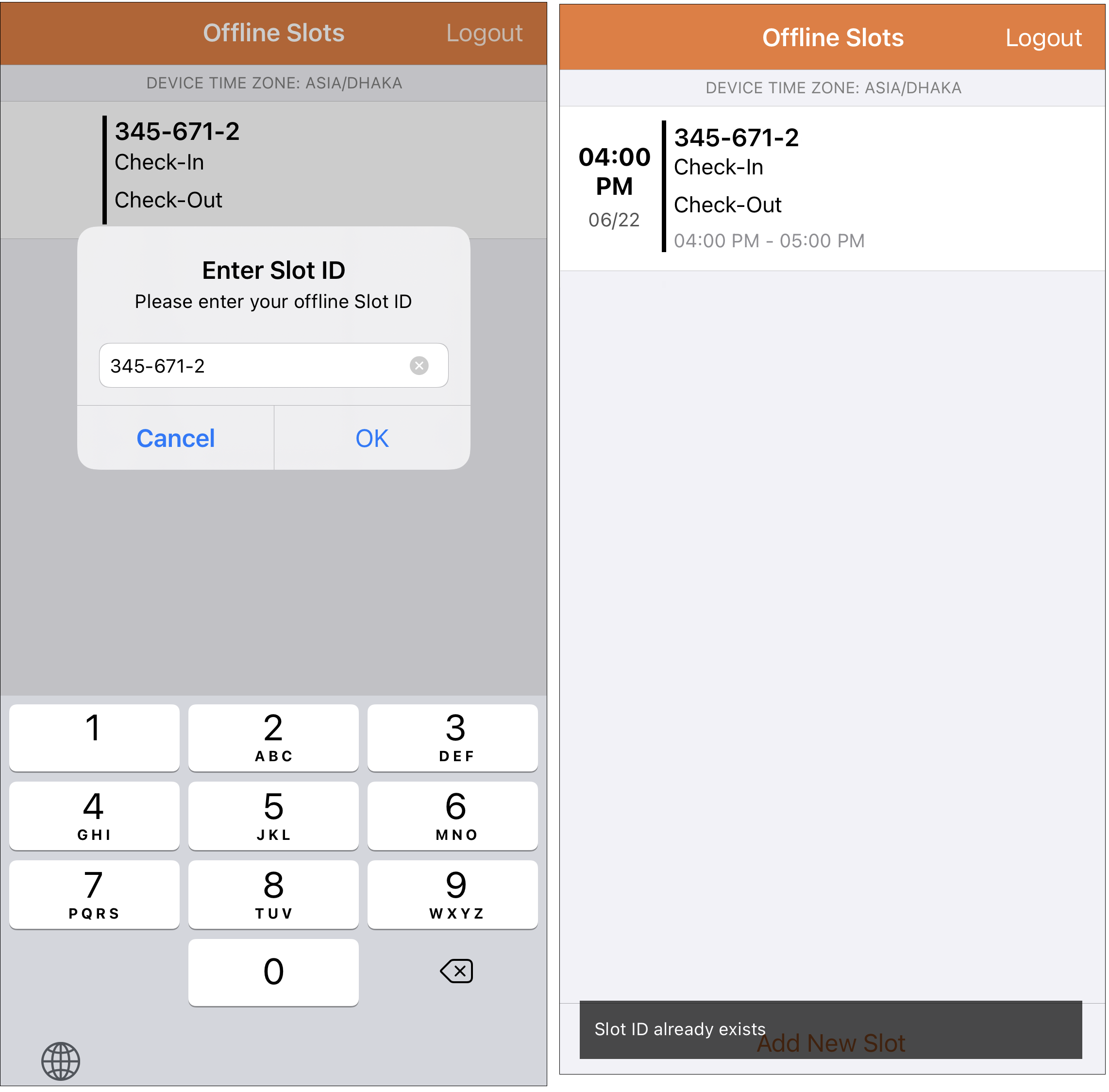 Configuration, Check-In, and Check-Out using Offline Scheduling for ...