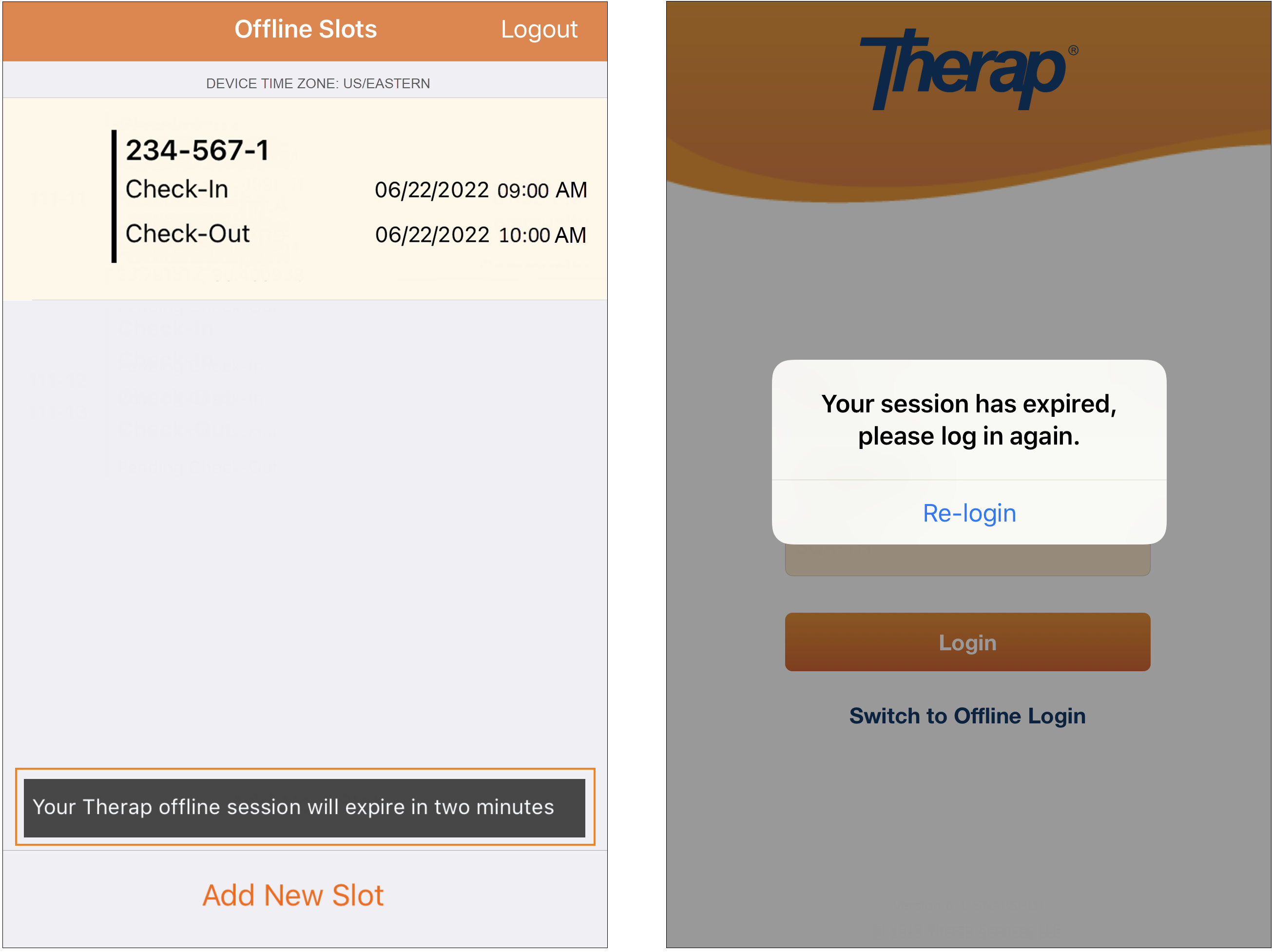 Configuration, Check-In, and Check-Out using Offline Scheduling for ...