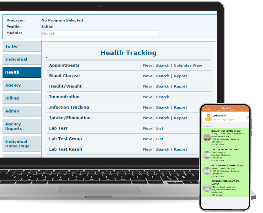 Electronic Health Records for IDD Healthcare Service Providers