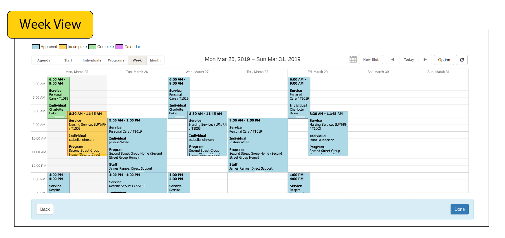 Evv dashboard - nerygay