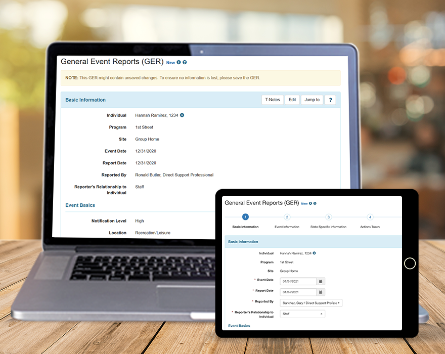 Course - Creating New General Event Reports (GER)